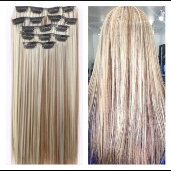 Accessories | 24 Straight Hair Extensions Set | Poshmark